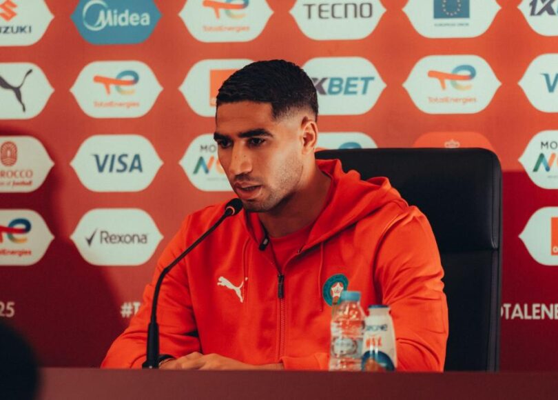 CAN 2025 : Achraf Hakimi s'exprime avant Maroc-Comores - OnzedAfrik